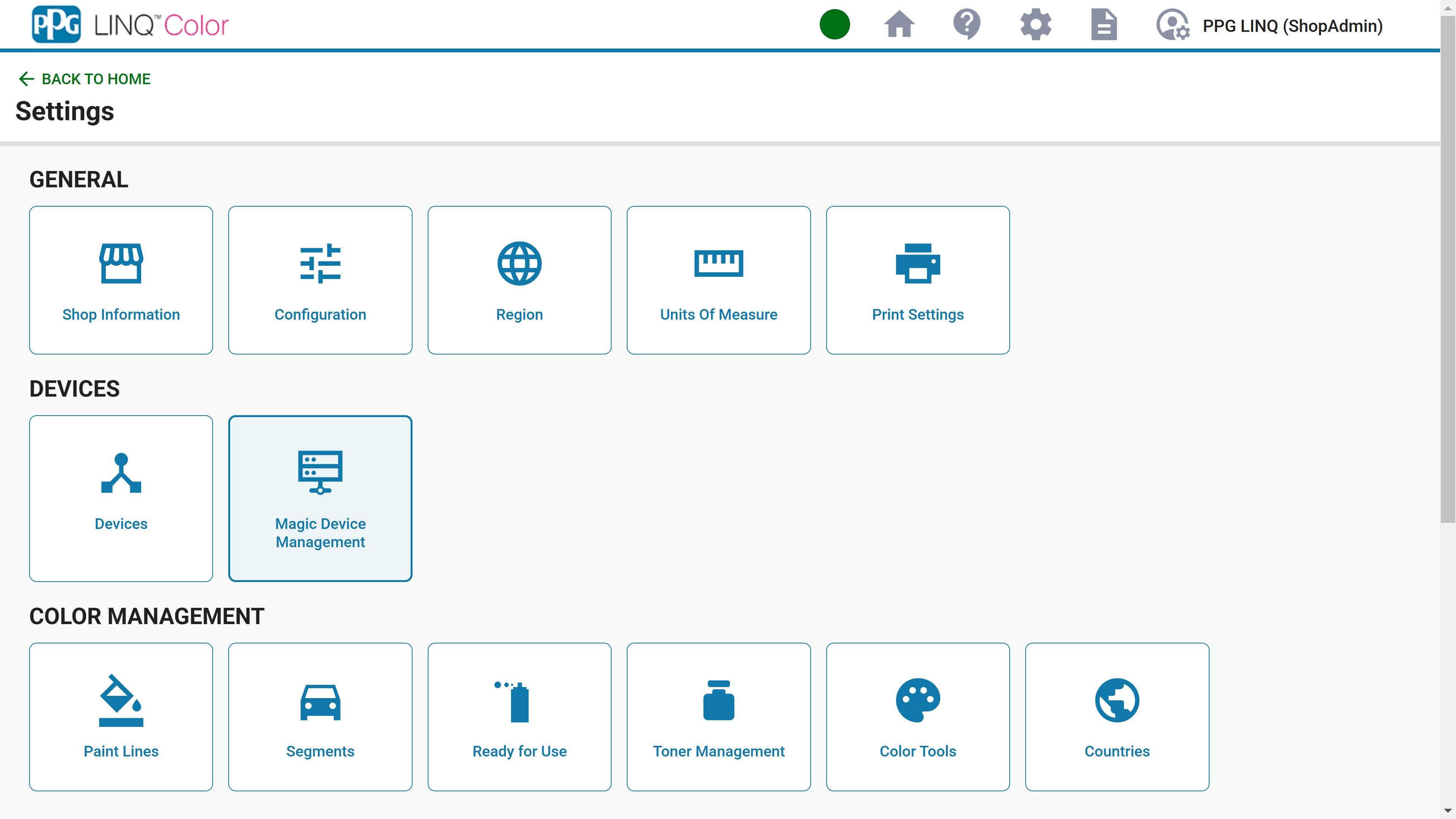 PPG LINQ | Support - PPG LINQ Color Existing Customer
