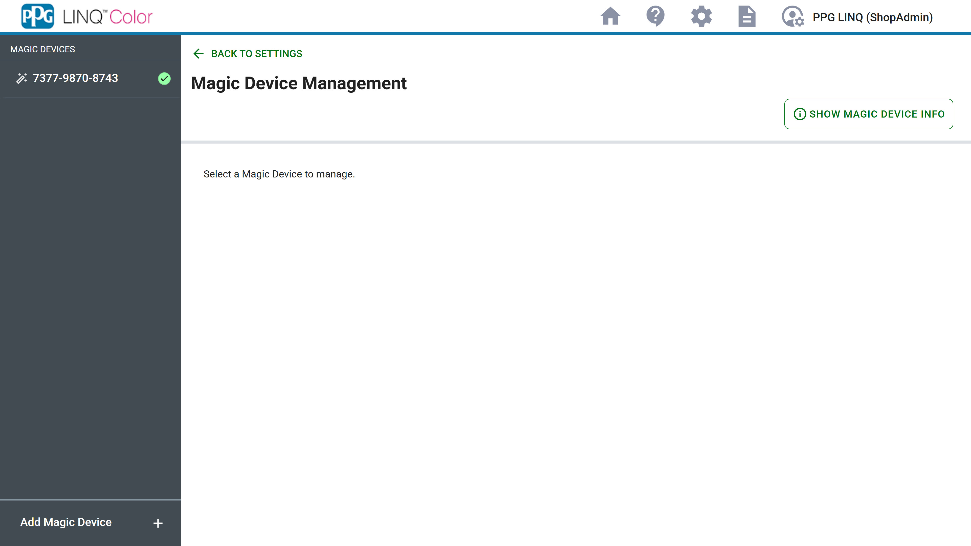 PPG LINQ | Support - PPG LINQ Color Existing Customer