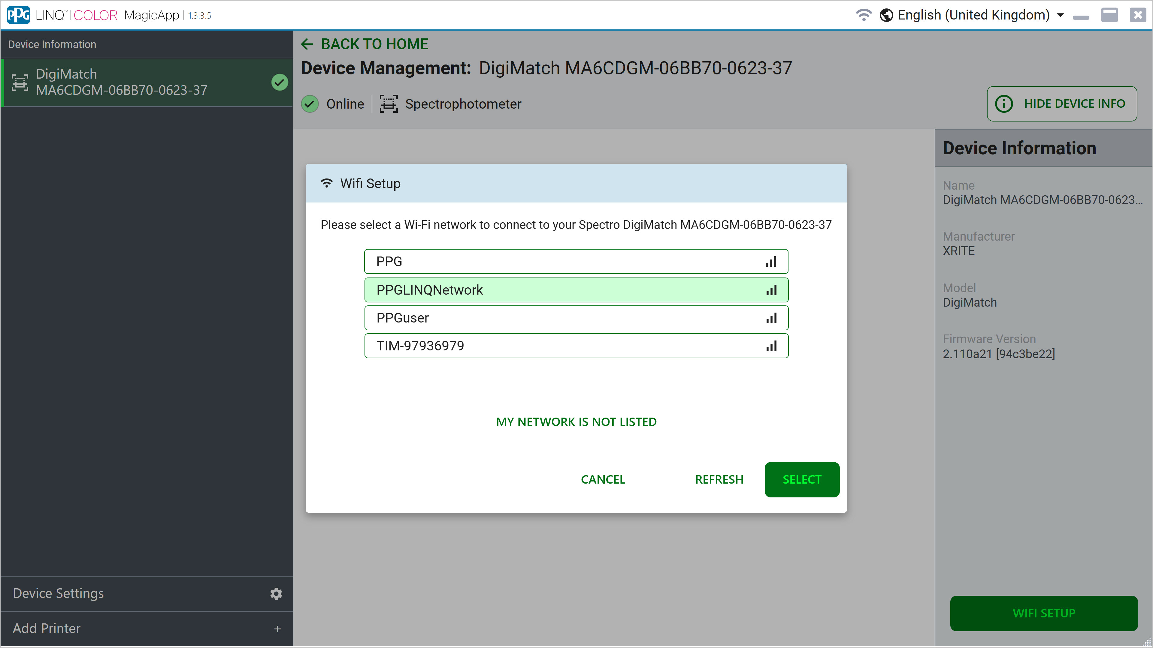 PPG LINQ | Support - PPG LINQ Color Existing Customer